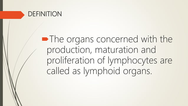Lymphoid Organs Ppt 0611