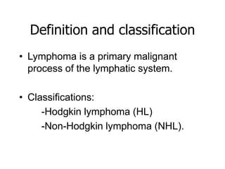 Lymphomas | PPT