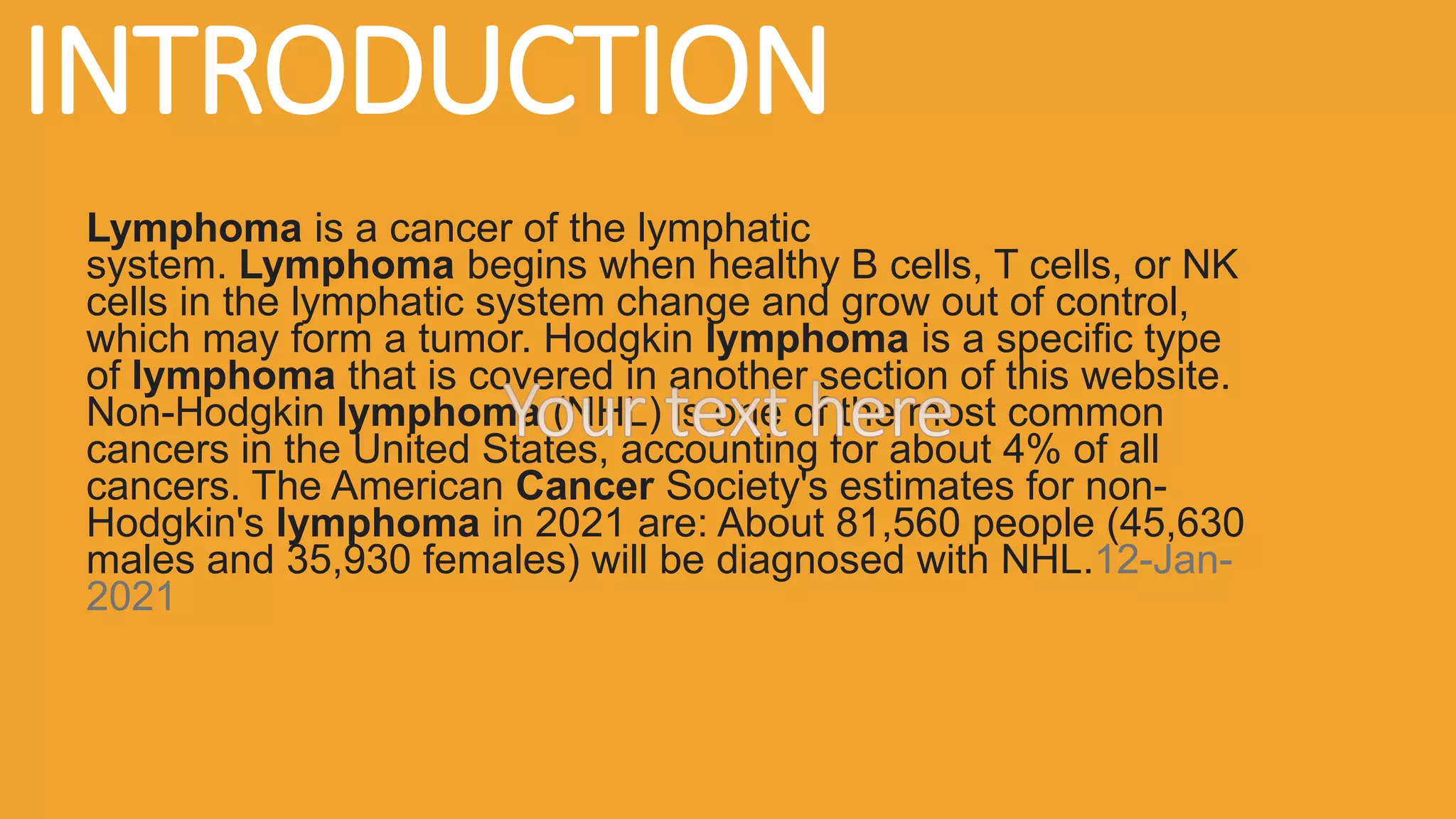 Lymphoma | PPTX