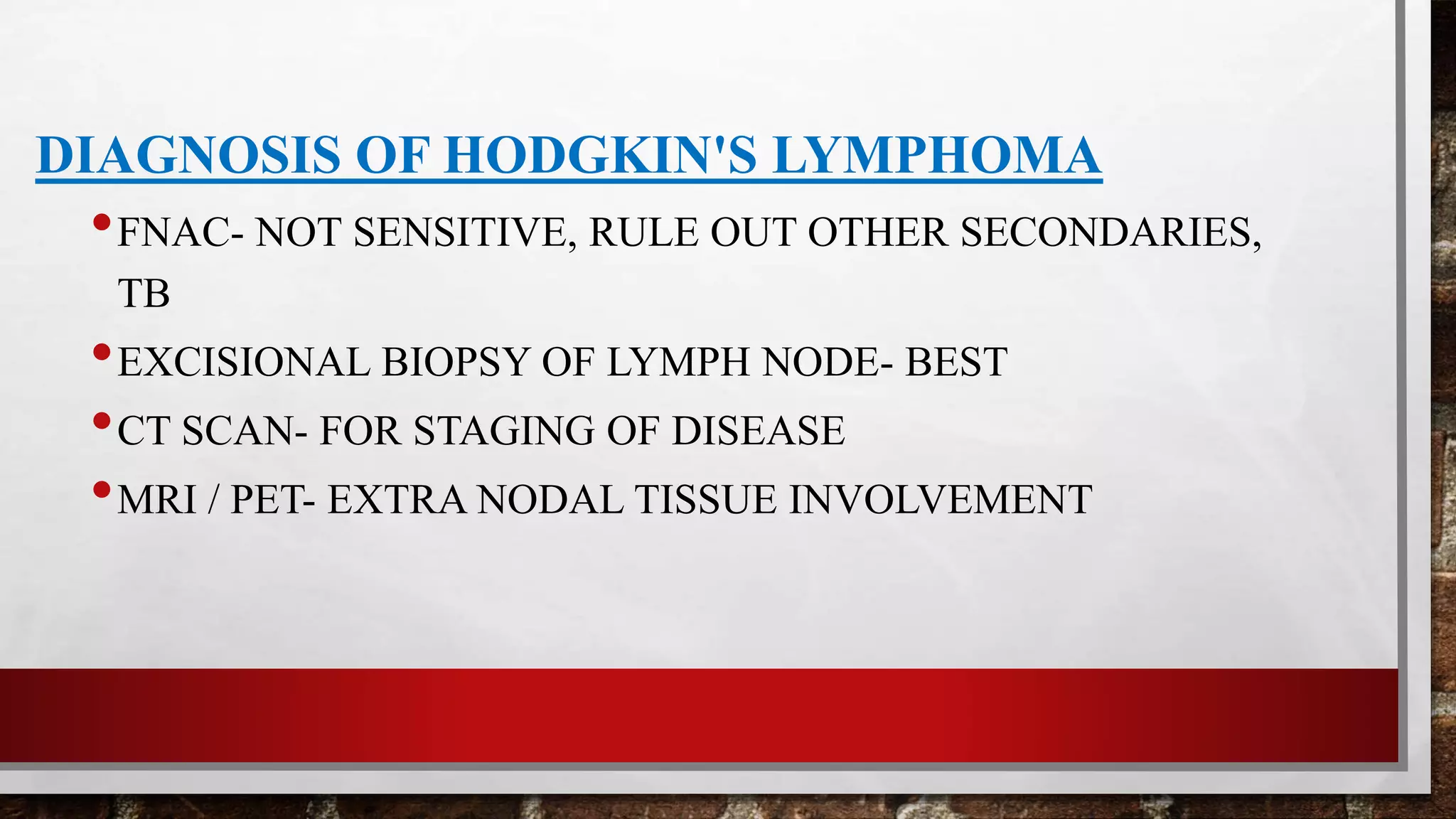 Lymphoma | PPTX