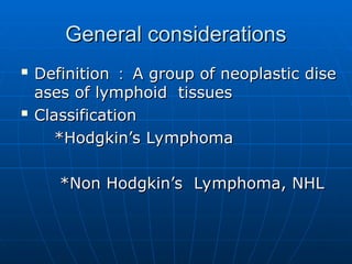 Lymphoma.presentation/ lymphoma presentation | PPT