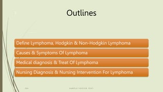 Lymphoma | PPTX