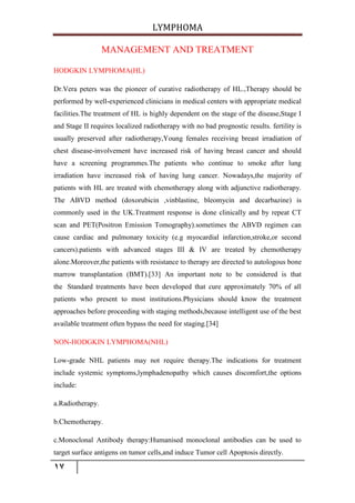 Lymphoma | PDF