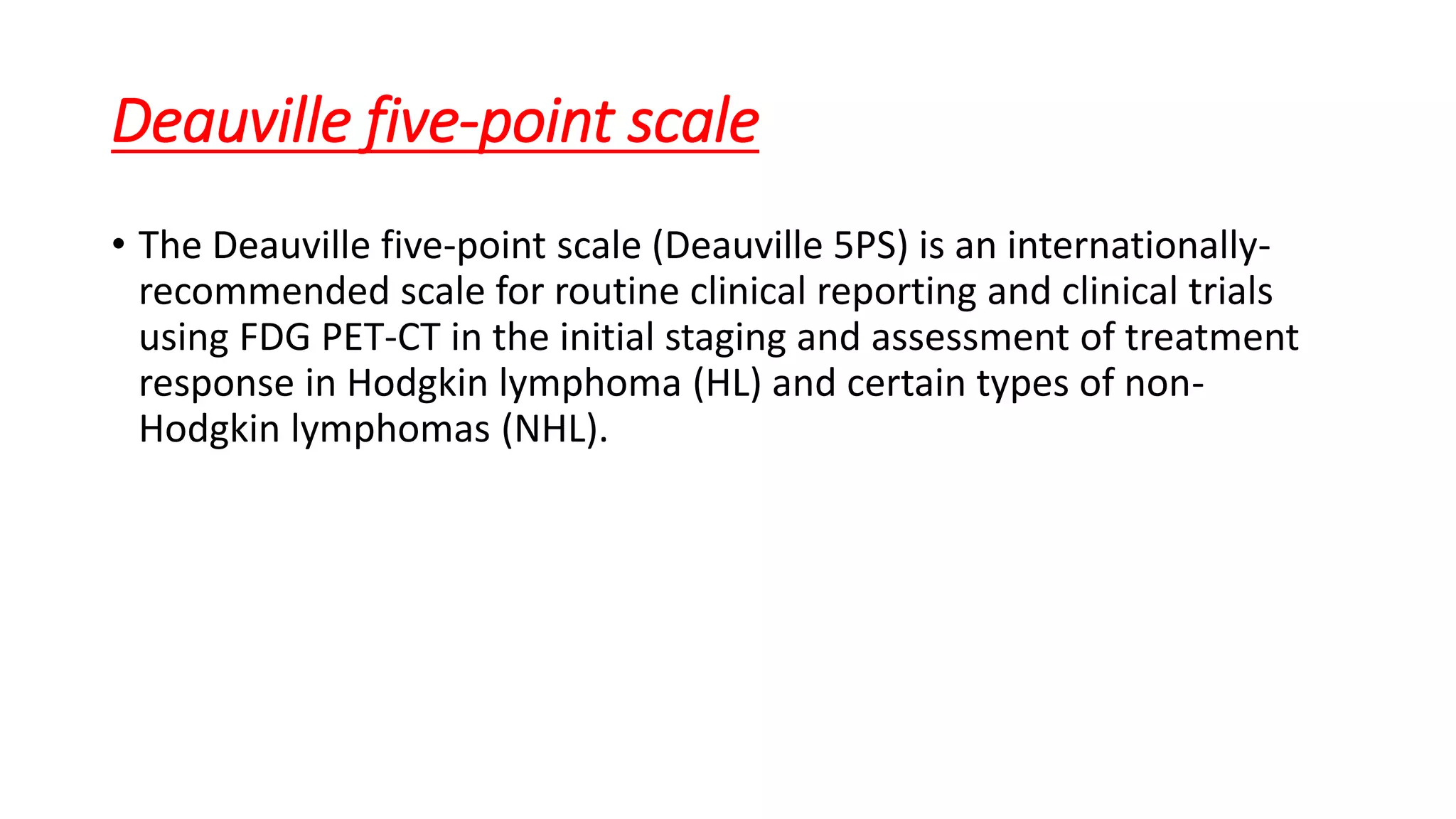 Lymphoma and PET CT. | PDF