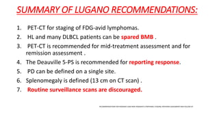 Lymphoma and PET CT. | PDF