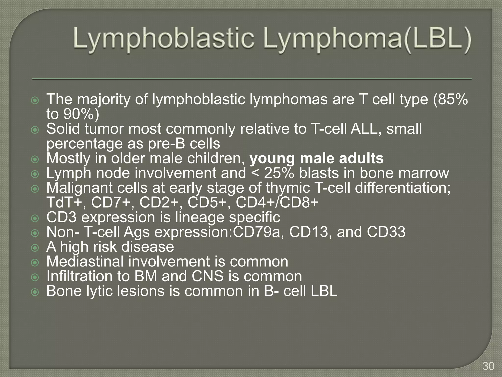 Lymphomas+ Multiple Choice Questions | PPTX