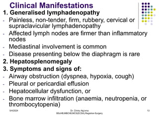 Lymphomas is a group of blood disorders that affect the lymph nodes | PPT