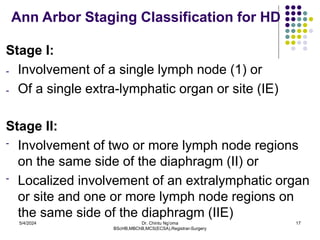 Lymphomas is a group of blood disorders that affect the lymph nodes | PPTX
