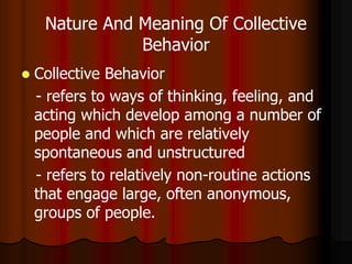 Lyn collective behavior | PPTX