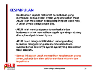 Lynas malaysia public communication july 13 2009 aelb presentation | PPT