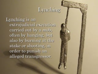 Lynching | PPT