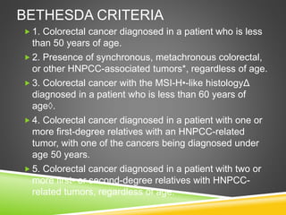 Lynch syndrome | PPTX
