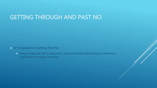 Negotiation Foundations Summary | PPTX | Family and Relationships