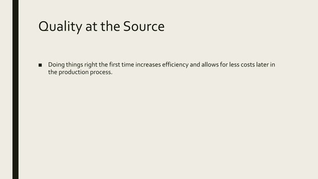 Lean Six Sigma Foundations Ppt