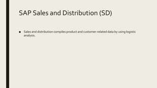 SAP ERP Essential Training | PPT