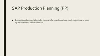 SAP ERP Essential Training | PPT