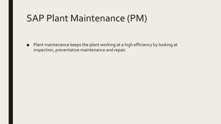 SAP ERP Essential Training | PPT