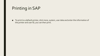 SAP ERP Essential Training | PPT