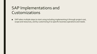 SAP ERP Essential Training | PPT