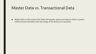 SAP ERP Essential Training | PPT