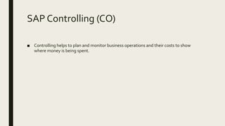 SAP ERP Essential Training | PPT