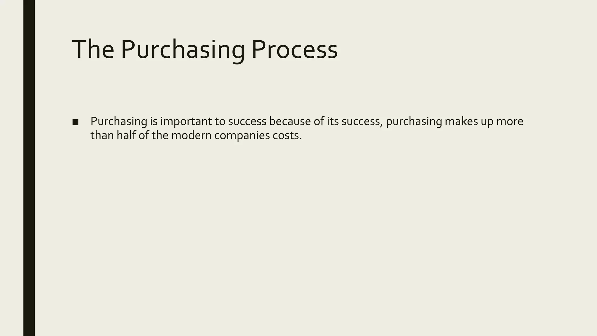 Purchasing Foundations | PPTX