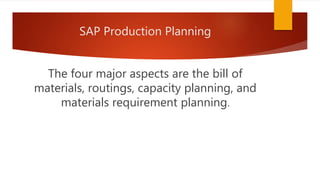SAP ERP Essential Traning | PPT