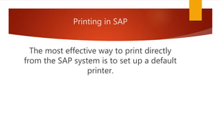 SAP ERP Essential Traning | PPT