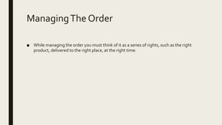 Logistics Foundations | PPT