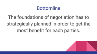 Lynda -Negotiation Foundations | PPT
