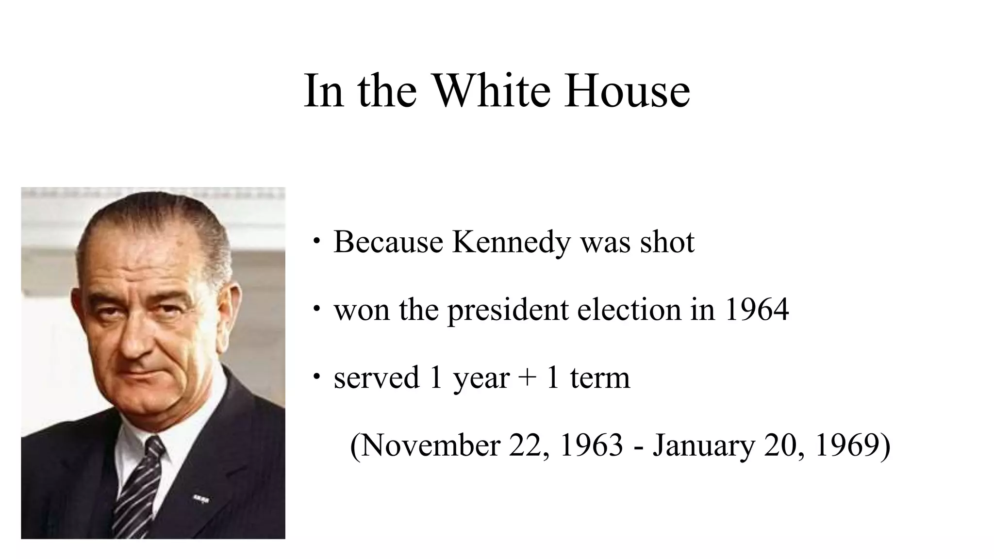 Lyndon B. Johnson | PPTX