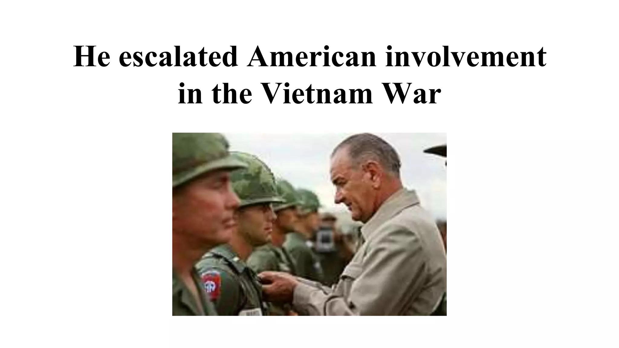 Lyndon B. Johnson | PPTX