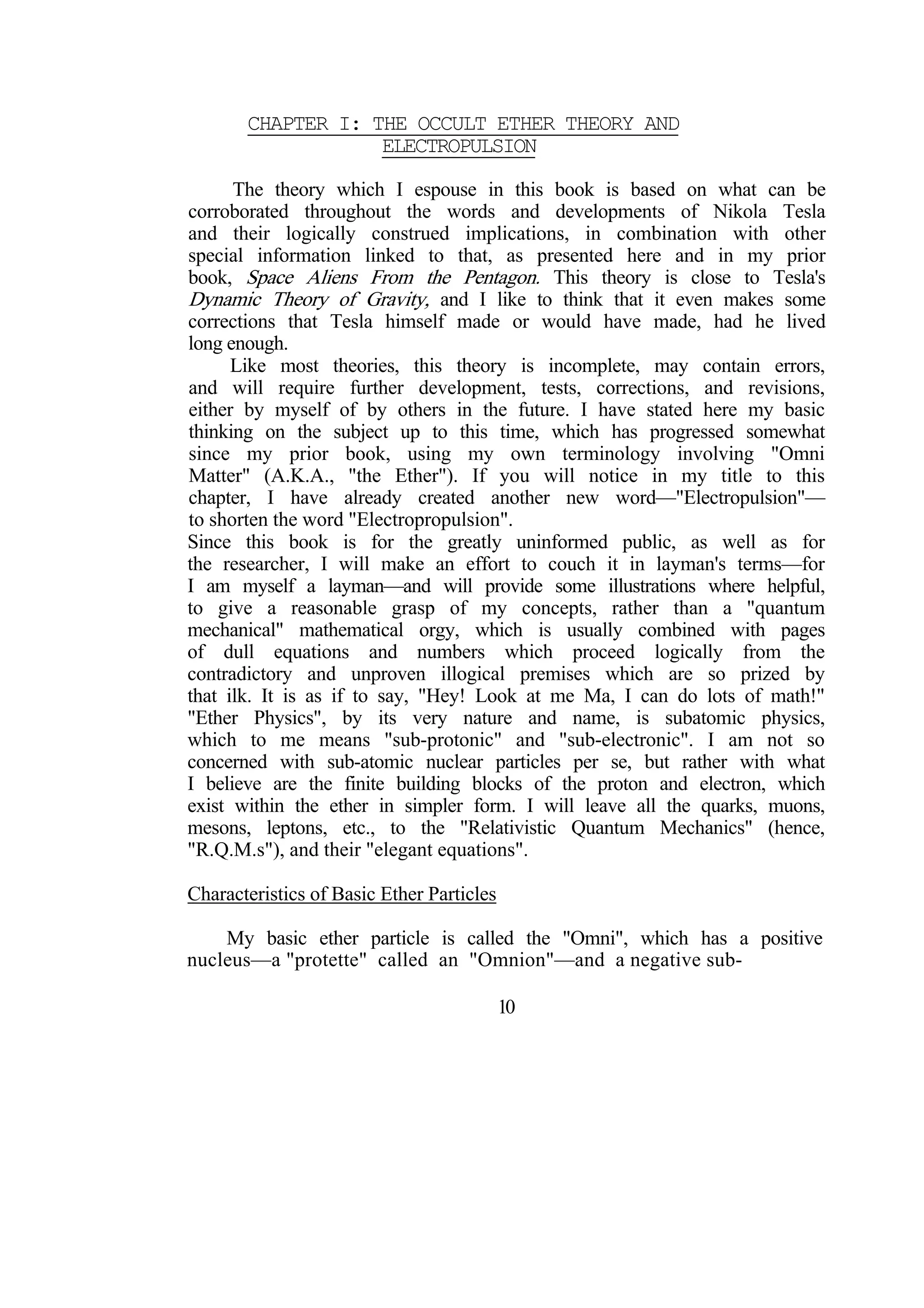 Lyne - Occult ether physics.pdf | Physics | Science