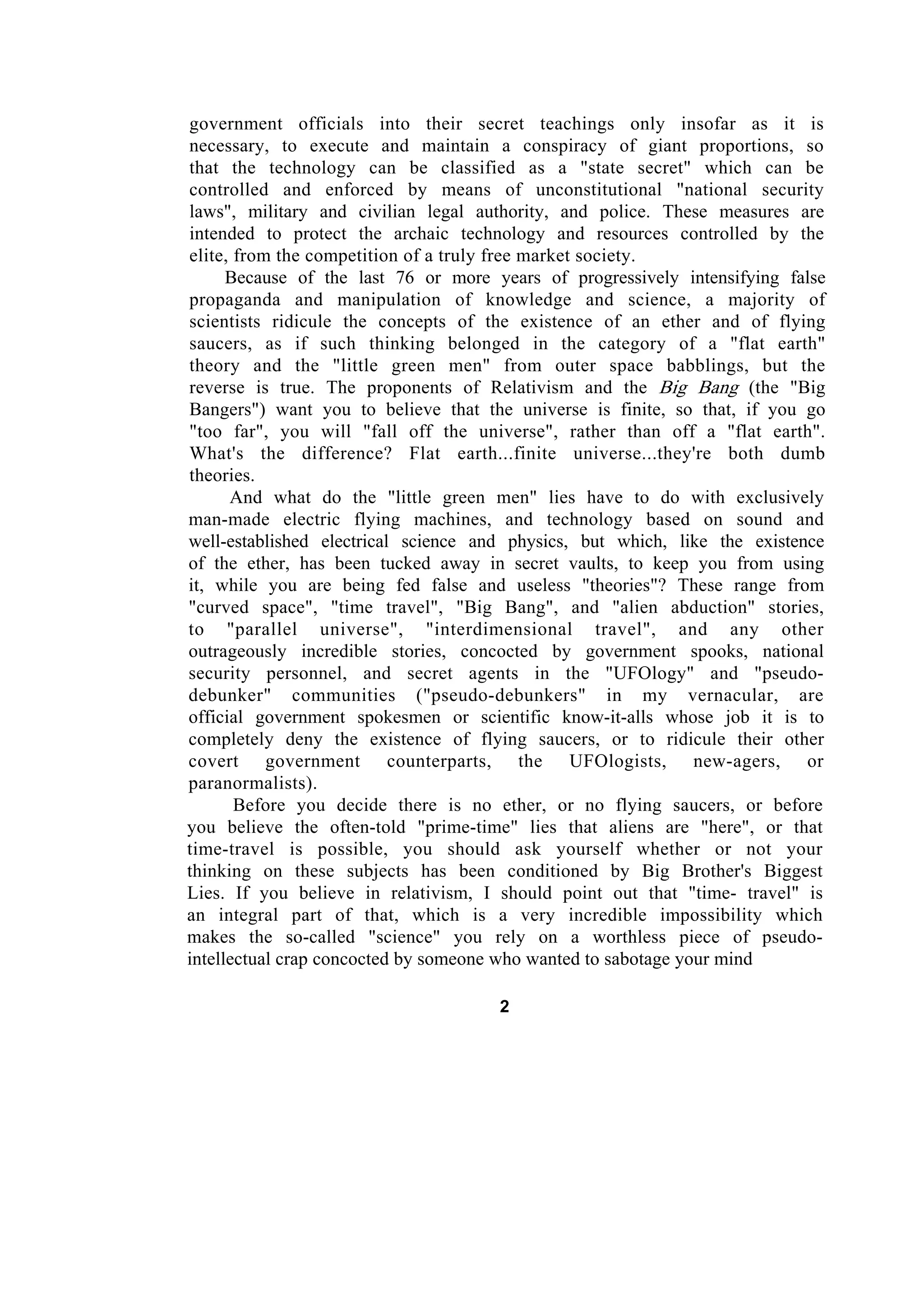 Lyne - Occult ether physics.pdf | Physics | Science