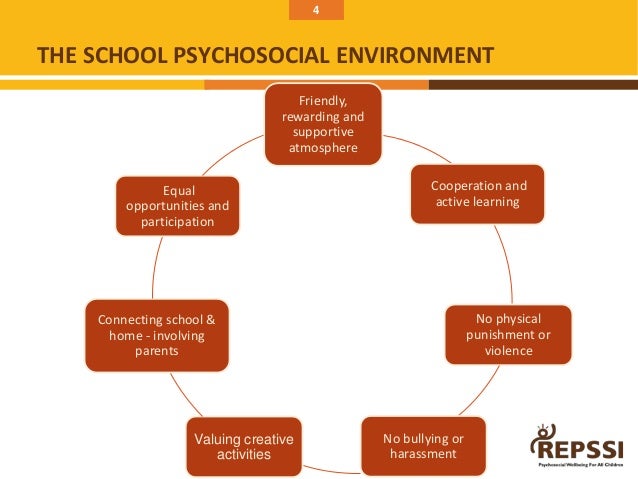 Enabling School (Psychosocial) Environments promote Social Connection…