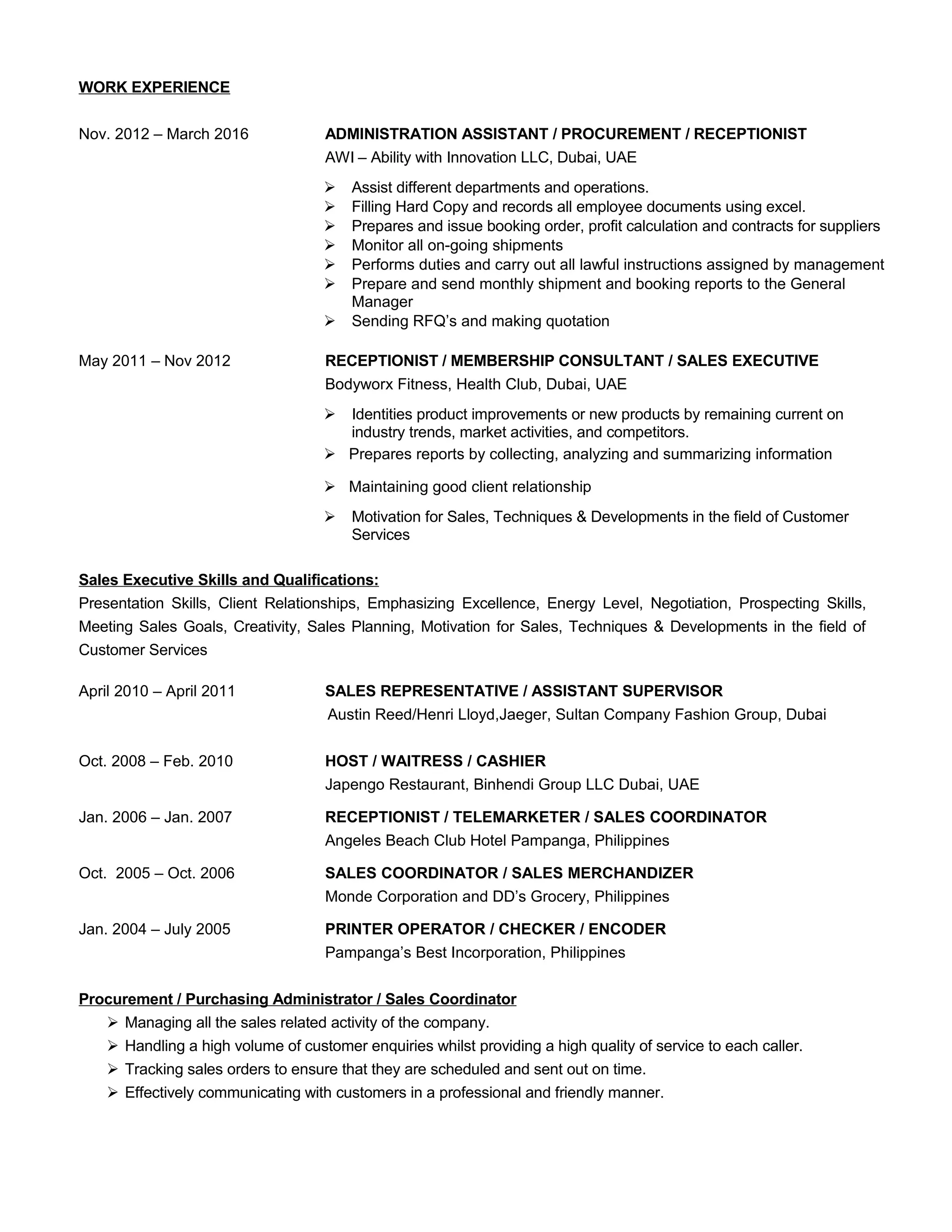 Lynn mary cv ii | PDF