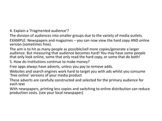 films and audiences | PPT