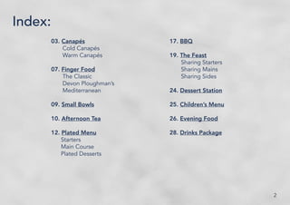 Lyn's Catering Brochure. Exclusive Events, Priceless Memories | PDF
