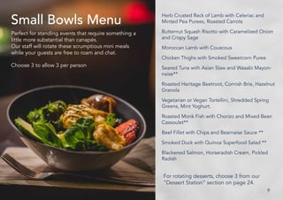 Lyn's Catering Brochure. Exclusive Events, Priceless Memories | PDF