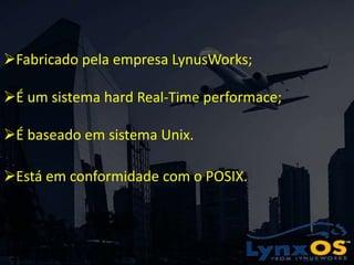 Lynxos RTOS | PPTX