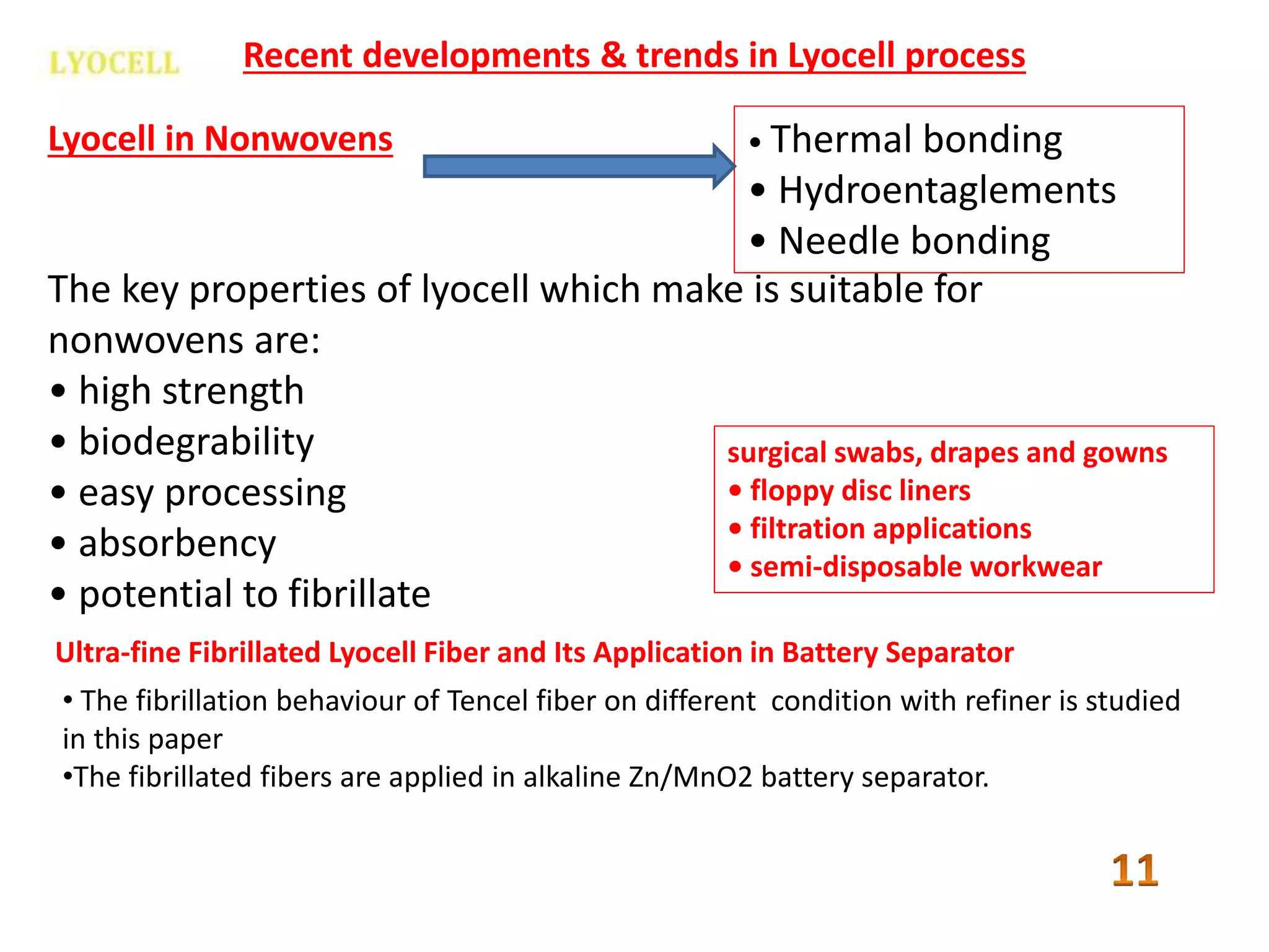 Lyocell fiber | PPTX
