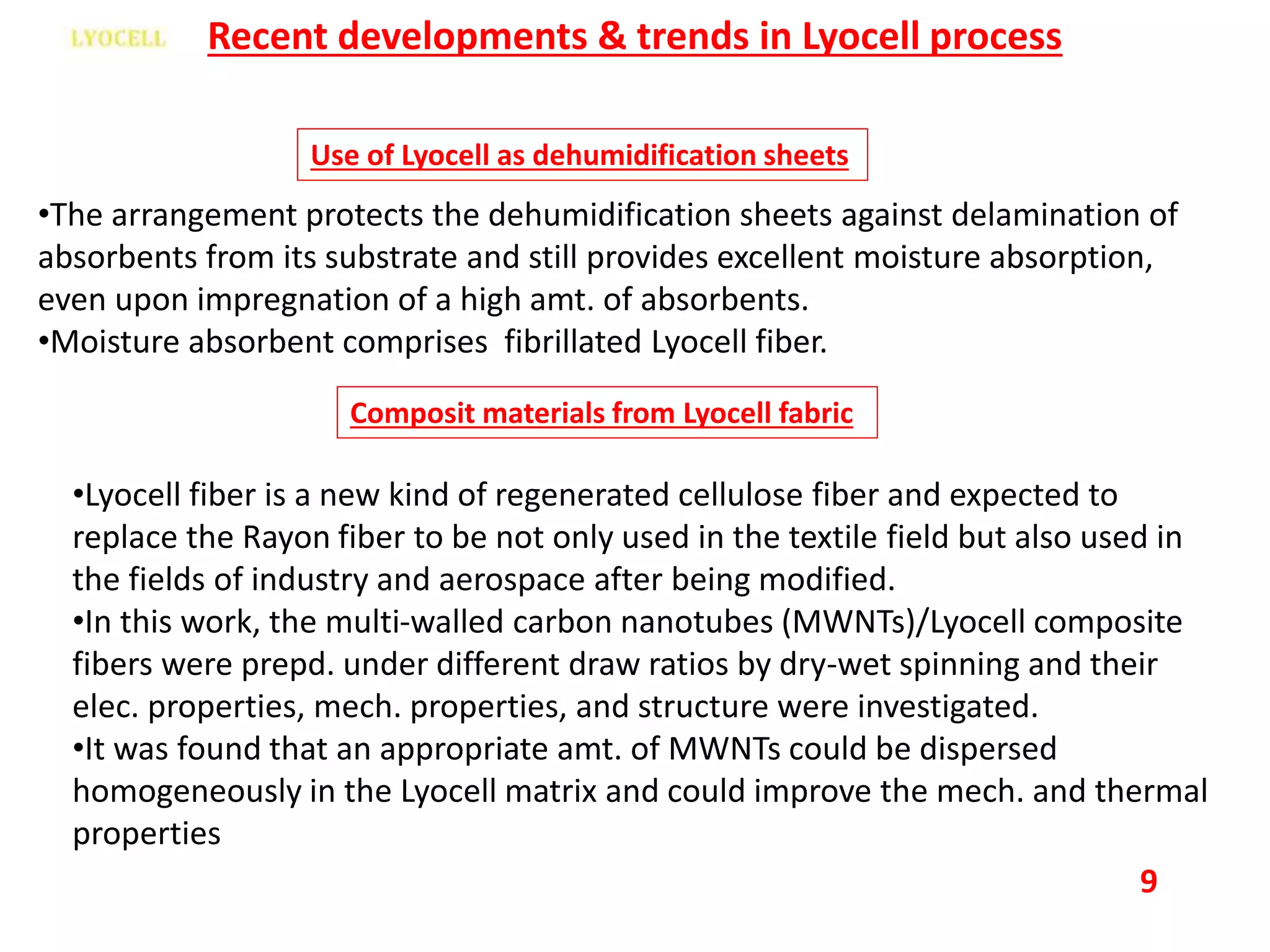 Lyocell fiber | PPTX