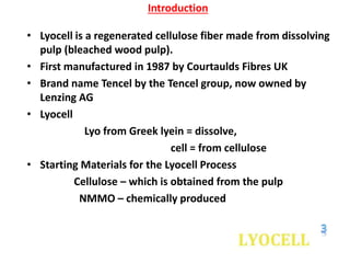 Lyocell fiber | PPTX
