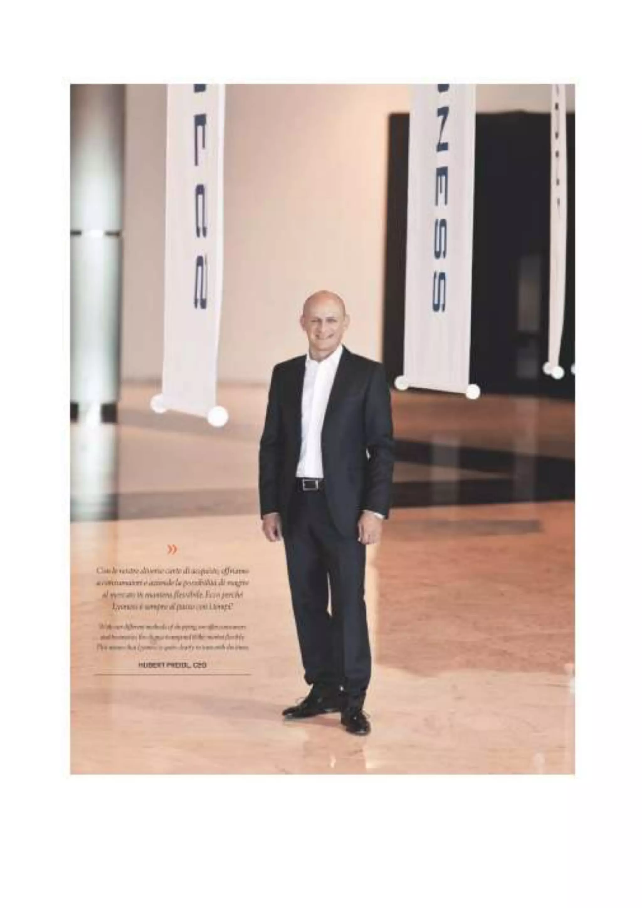 Lyoness - Intervista al CEO Hubert Freidl | DOCX