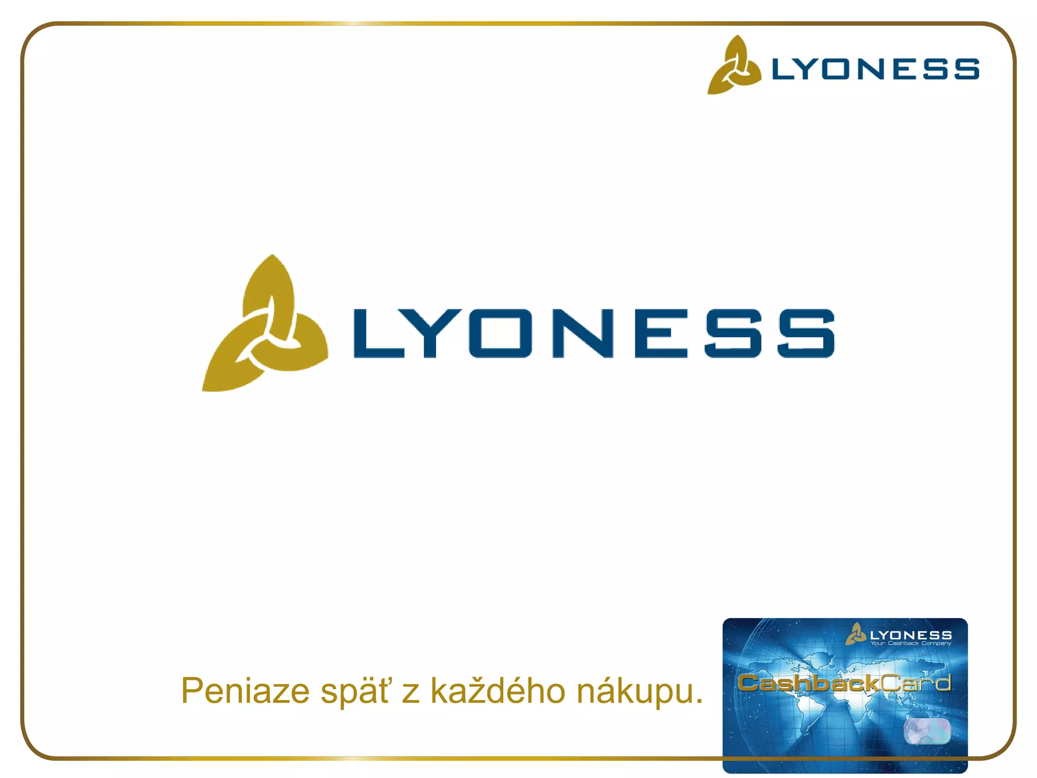 Lyoness slovensko part 1 | PPT