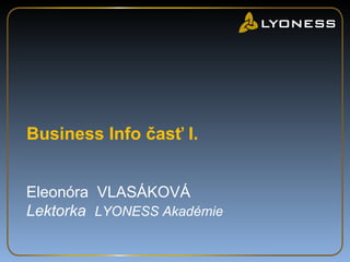 Lyoness slovensko part 1 | PPT