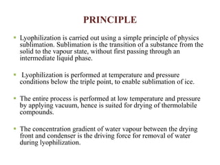Lyophilization 1 | PPTX