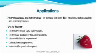 Lyophilization Technology (Freez Drying) | PPTX
