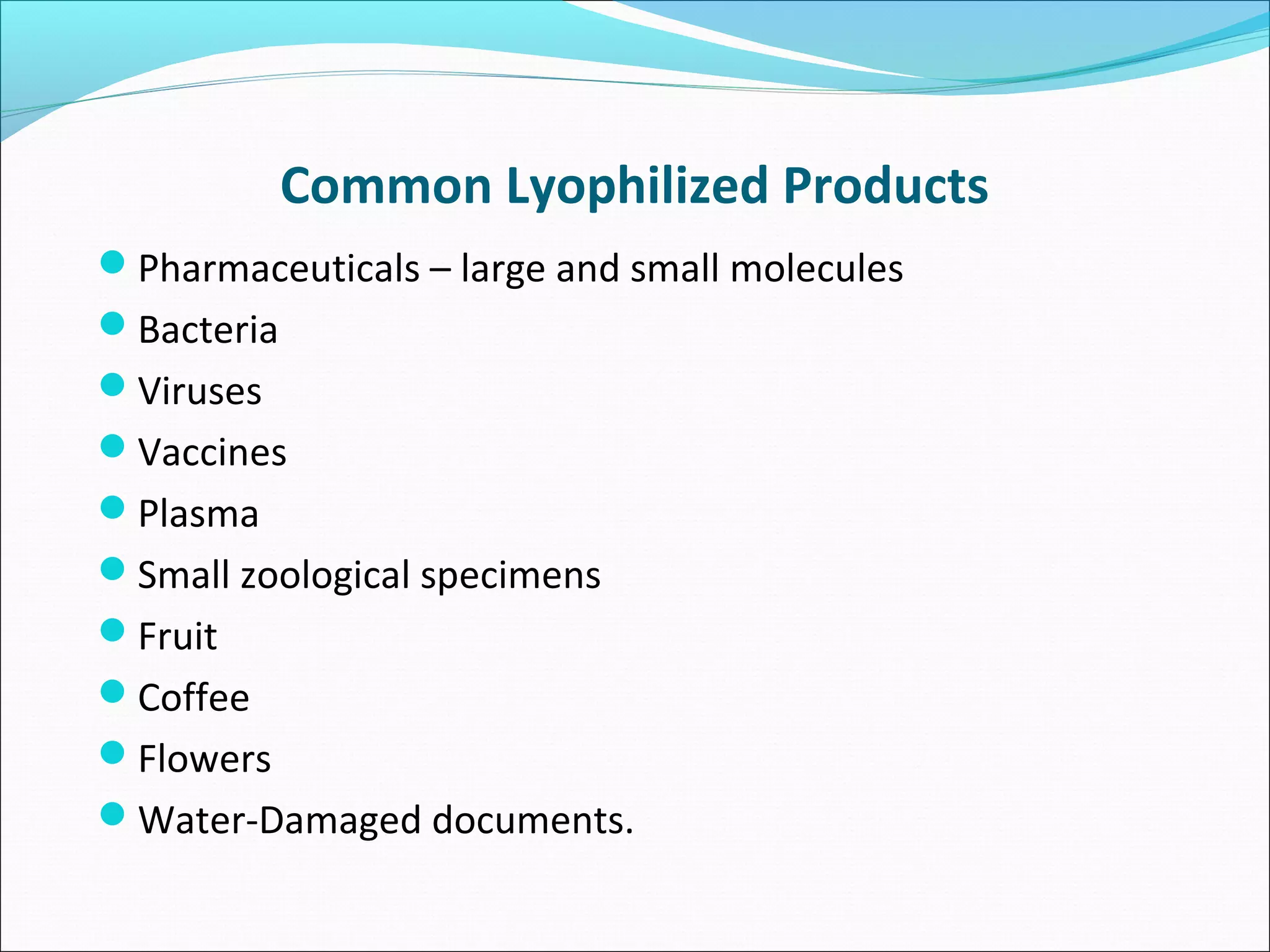 Lyophilization | PPT