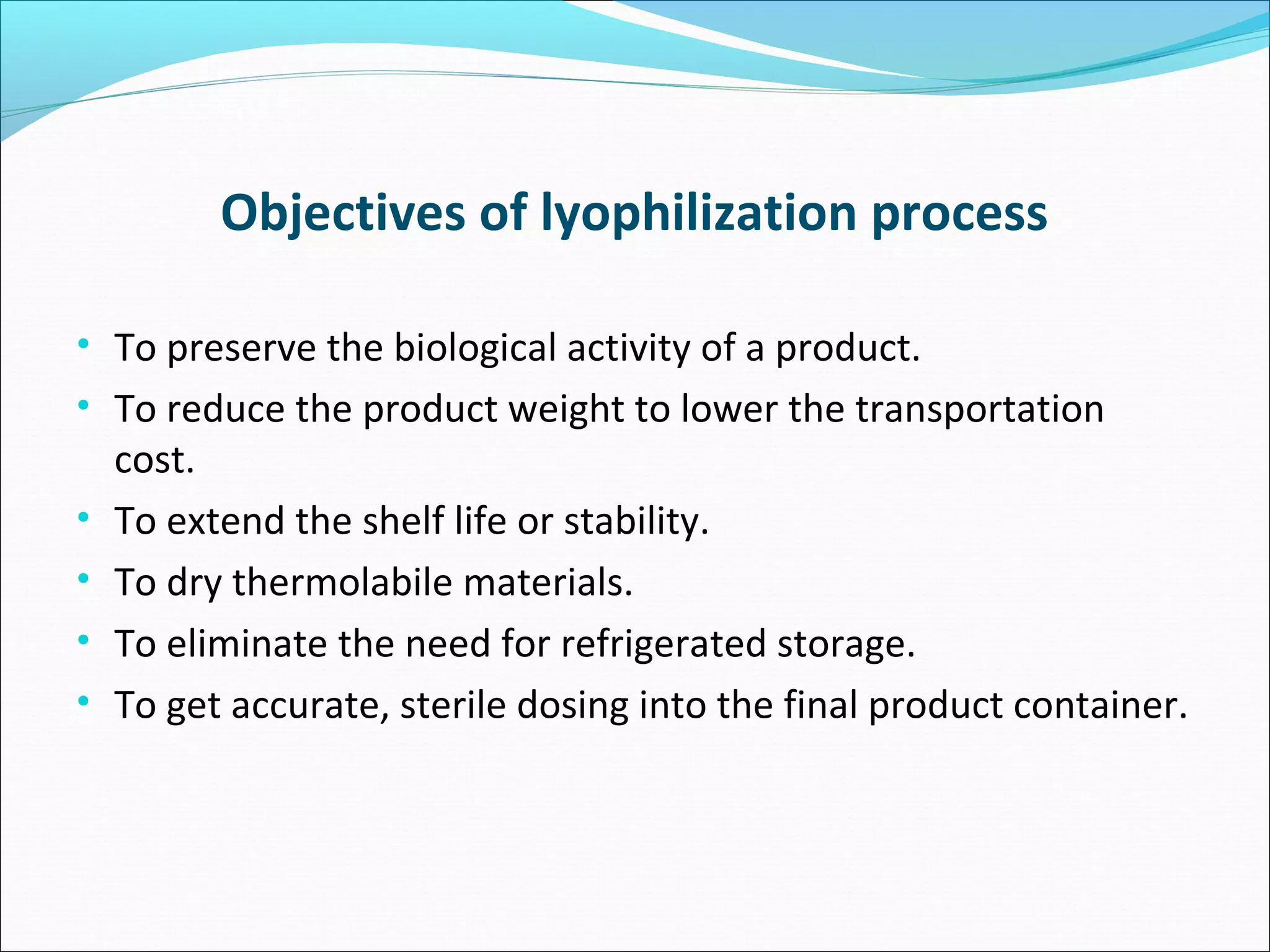 Lyophilization | PPT